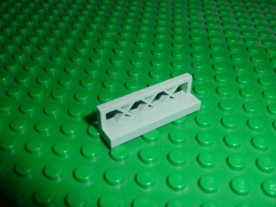1 x Lego Vintage OldGray Fence ref 3633 / set 4544 7720 590 374 167 ...
