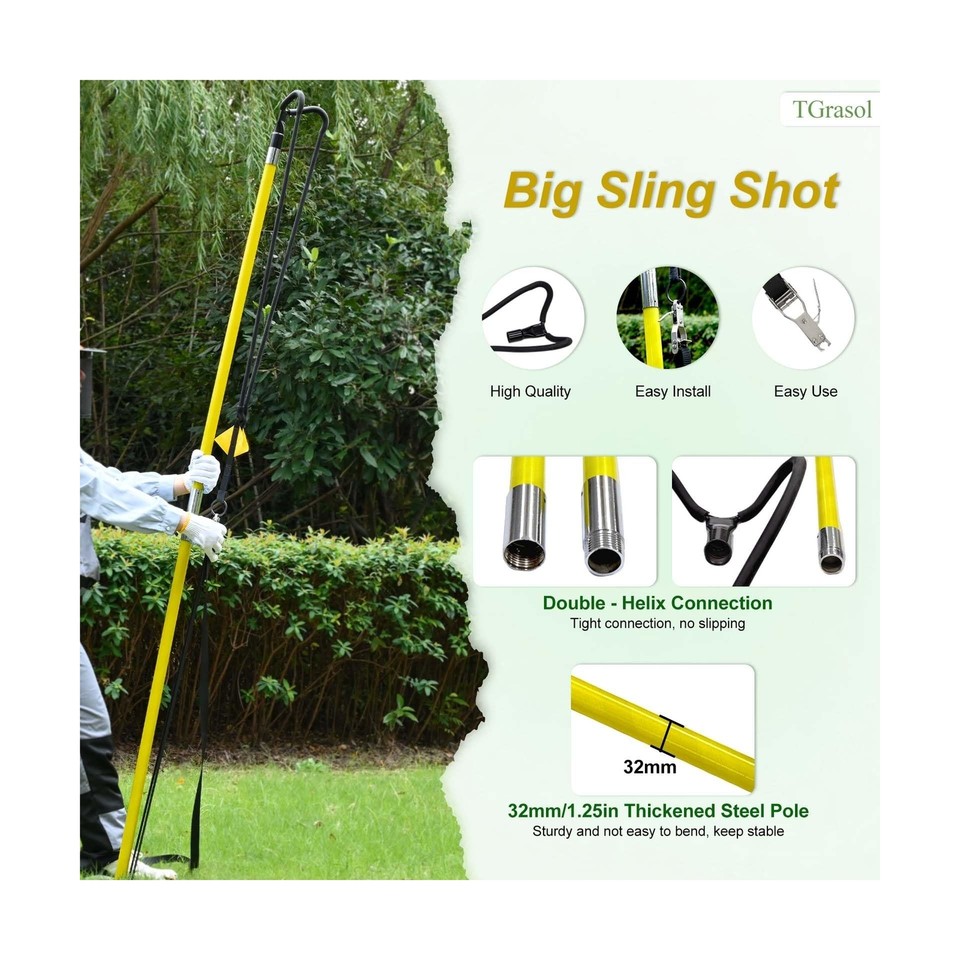 Sling Shot Arborist Throwline Launcher with Trigger | eBay