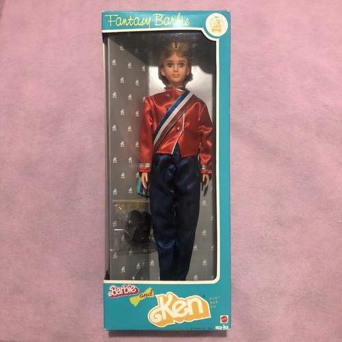 Japanese exclusive vintage Barbie ma-ba Barbie Ken doll BANDAI×mattel ...