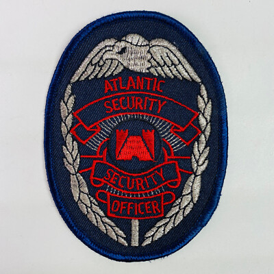 Atlantic Security Officer Patch D2 | eBay