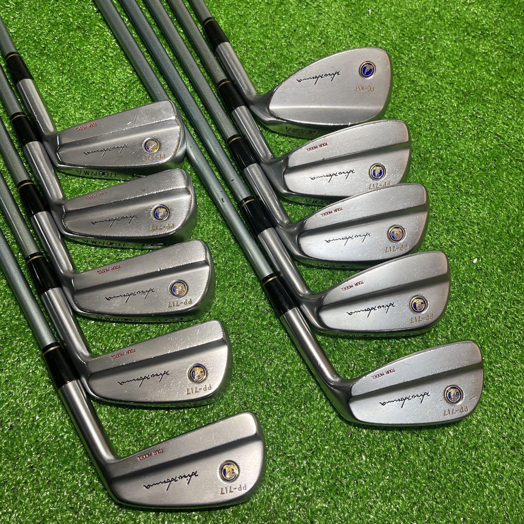 HONMA PP-717 Tour Model Iron Set 10pcs (3-S) Carbon Shaft Flex S | eBay