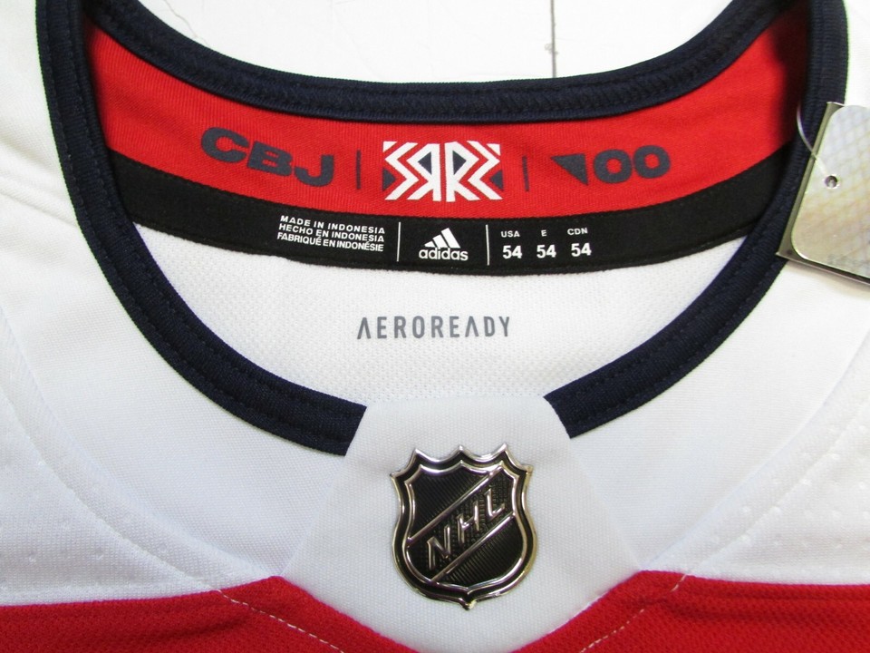 COLUMBUS BLUE JACKETS AUTHENTIC ADIDAS REVERSE RETRO HOCKEY JERSEY | eBay