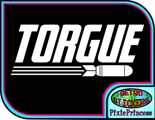 Borderlands Torgue Logo W Vinyl Sticker Car Wall Poster Laptop Window ...