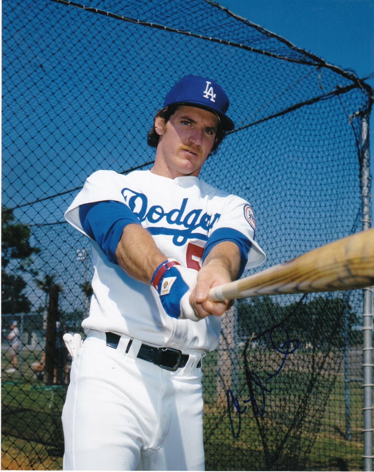 RON ROENICKE LOS ANGELES DODGERS ACTION SIGNED 8x10 | eBay