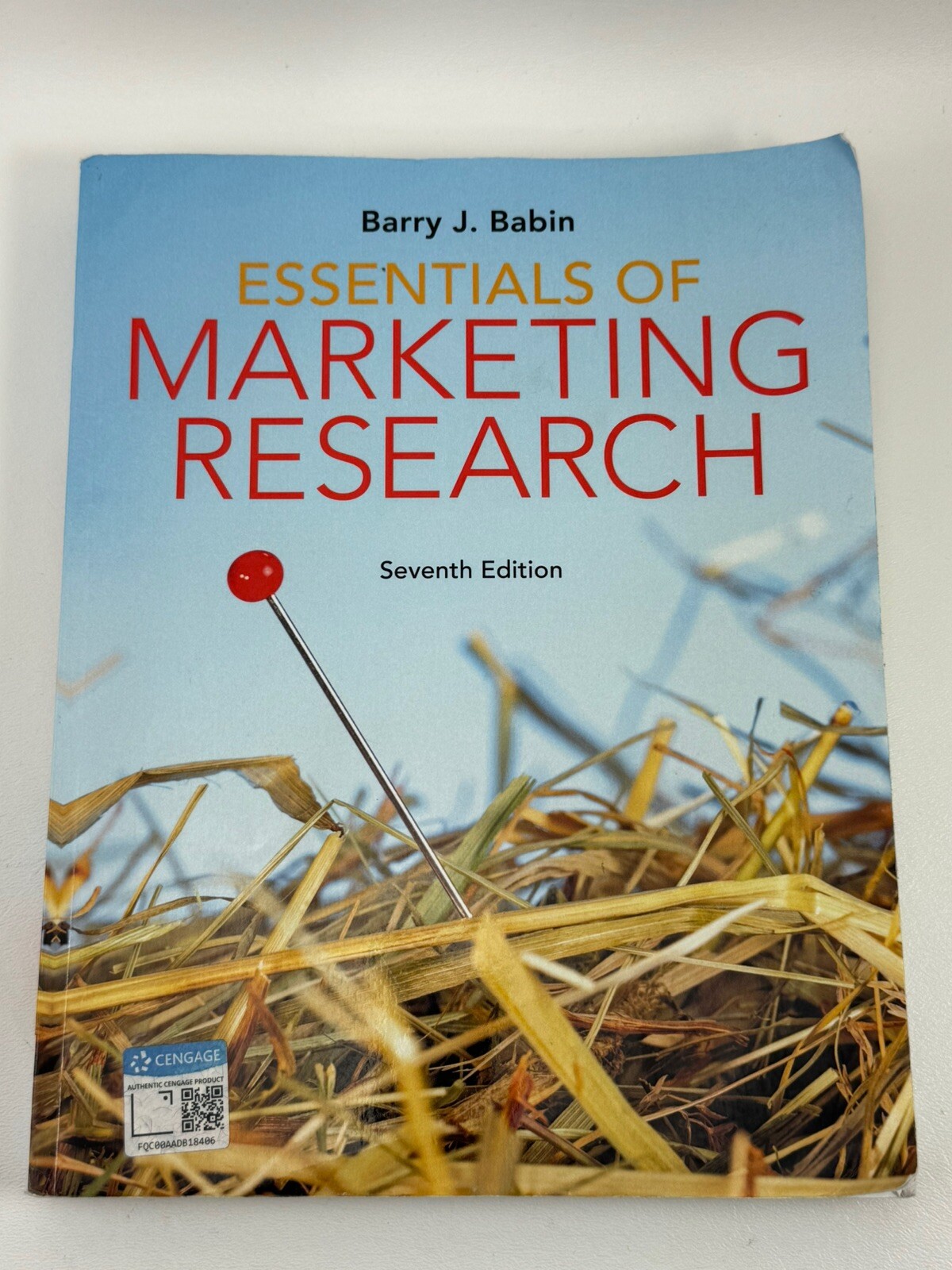 Essentials of Marketing Research Seventh Edition by Barry J. Babin 2019 ...