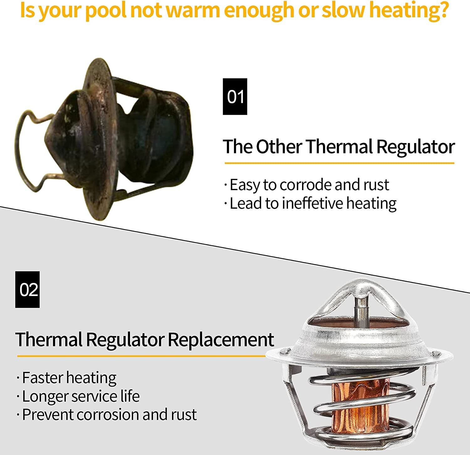 Thermal Regulator Kit Fit For Pentair and Sta-Rite Pool Spa Heaters ...