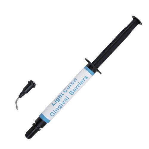 Dental Gum Dam Gingival Protection Gel 10*3ML Kit Syringe Tip Teeth ...