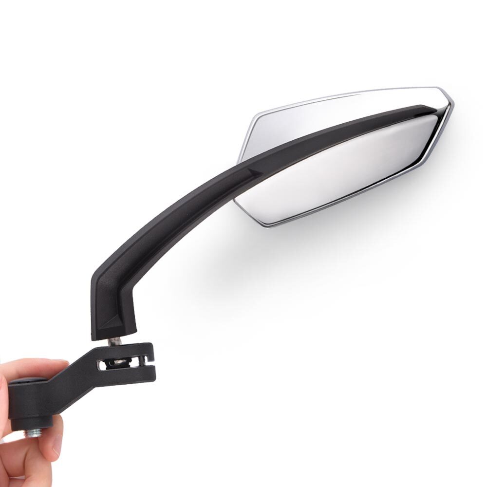 Tulip Chrome & Black Rear Side View Mirrors for Piaggio SYM KYMCO PGO ...