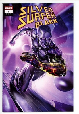 Silver Surfer Black #1 Variant Cover Clayton Crain Marvel Modern Age ...