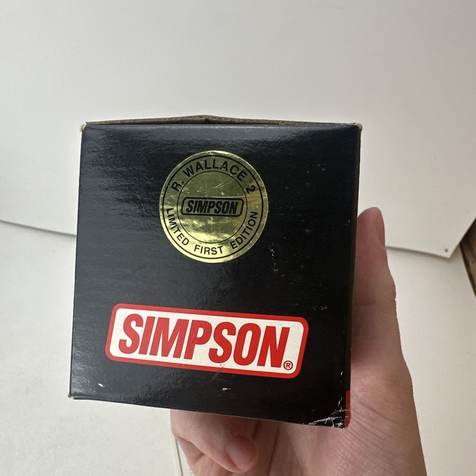 Rusty Wallace 2 Simpson Signature Edition Mini Racing Helmet Limited ...