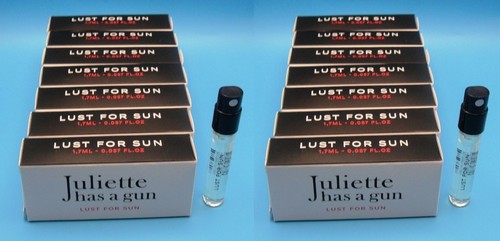 14 Juliette Has A Gun EDP Sample Lot LUST FOR SUN 1.7mL YLANG Coconut ...