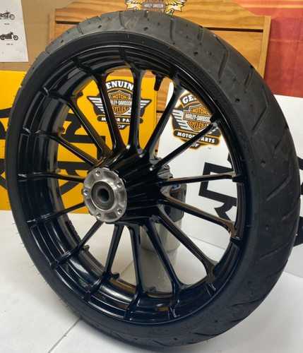 OEM 00-25 Harley Original Touring 19x3.5" Front Turbine Talon Spoke ...