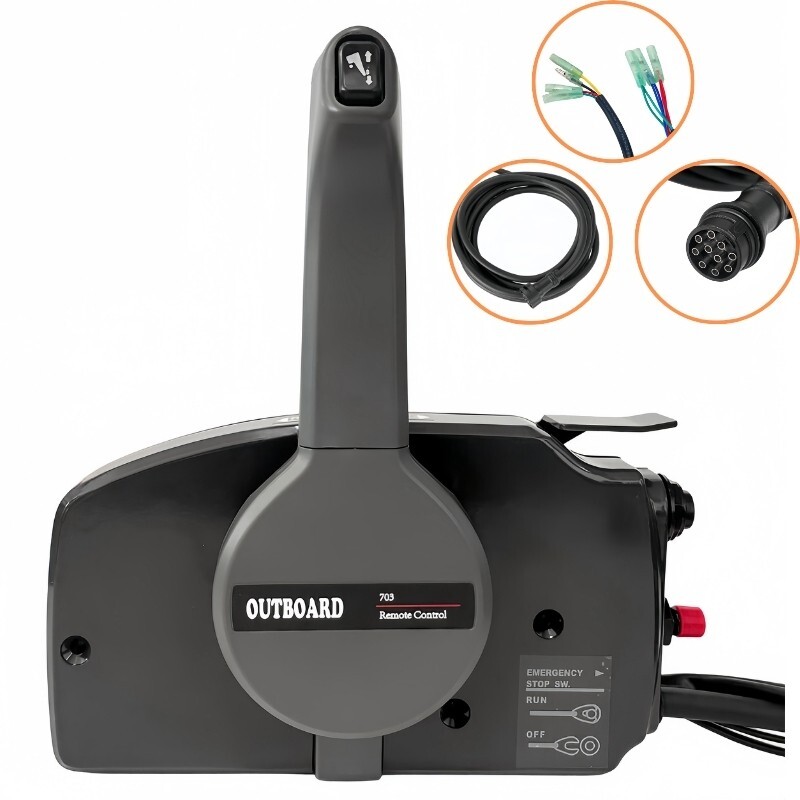 Yamaha Control Box Yamaha Outboard Remote Control Box - 10-Pin, 16.5FT ...