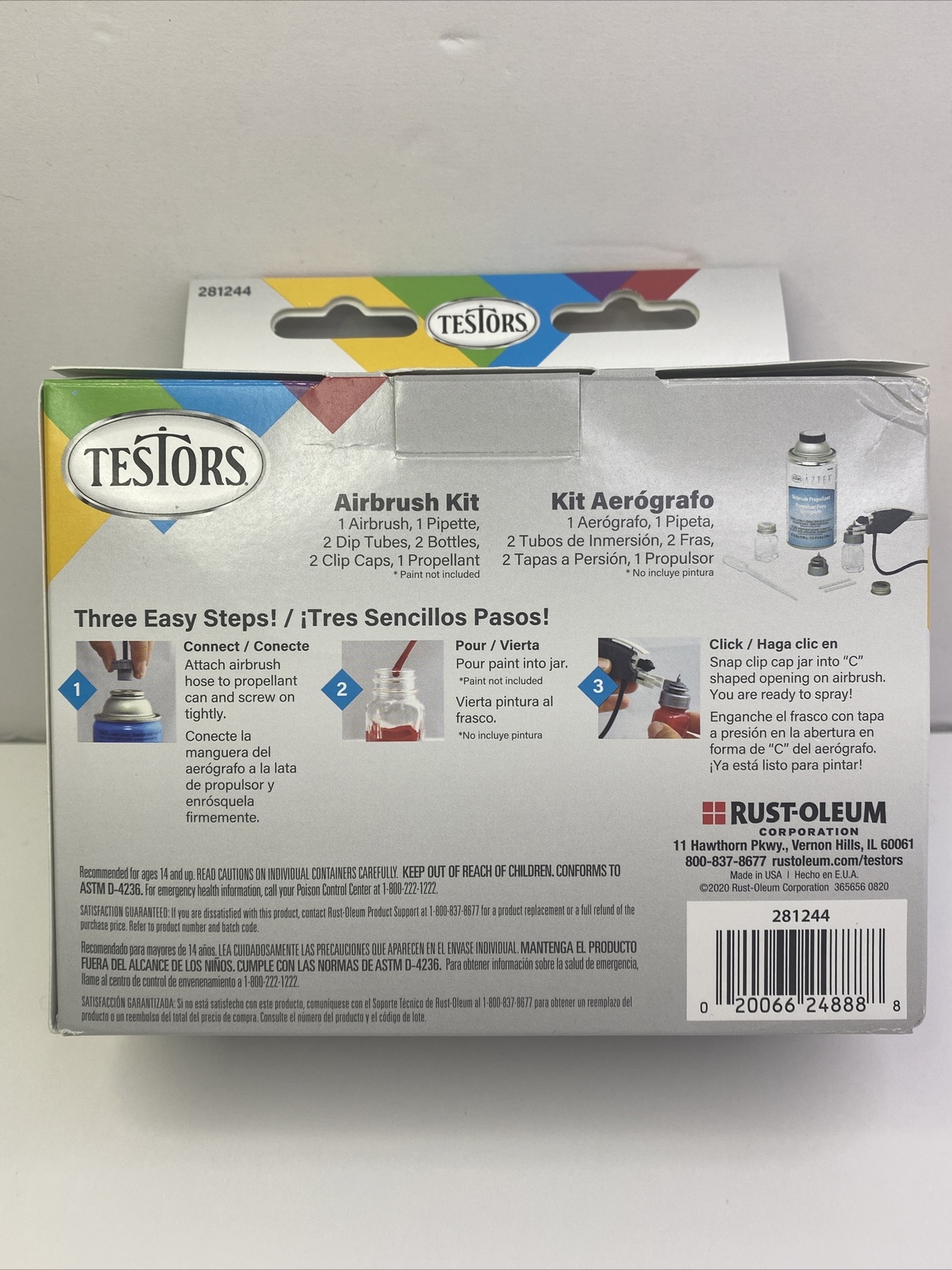 Testors External Easy Snap and Spray Airbrush 281244 for sale online | eBay