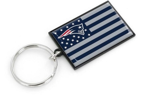 New England Patriots Aminco American Flag Keychain, Gift for Her Mom ...