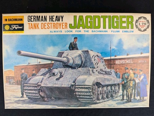FUJIMI Bachmann German Heavy Tank Destroyer Jagdtiger Open Box | eBay