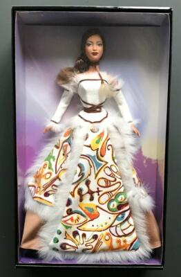 2005 Inuit Legend Barbie~Gold Label~Signed by Artist~NRFB~NIB~Rare! | eBay