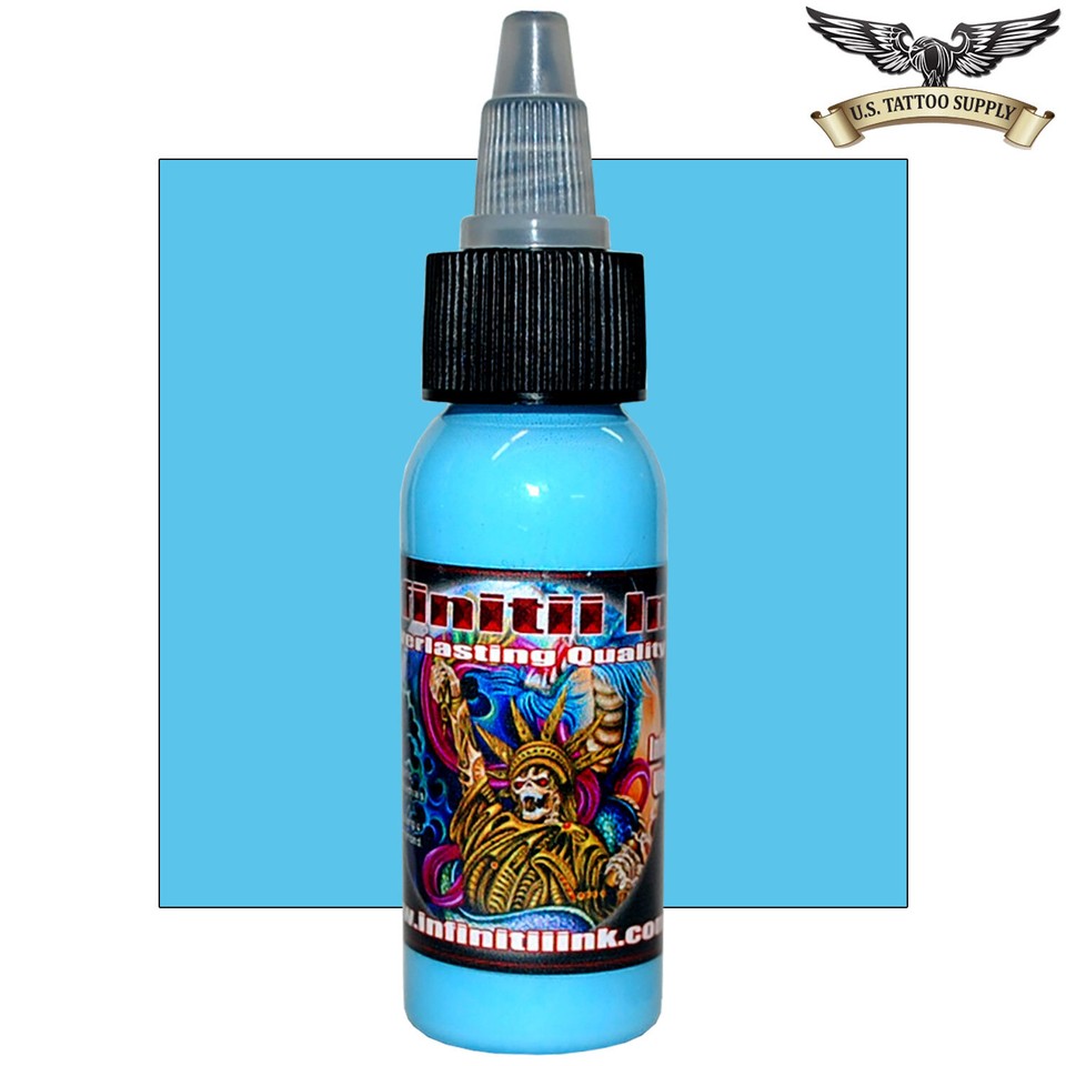 Infinitii Premium Quality Tattoo Ink - Ultra Light Blue | eBay