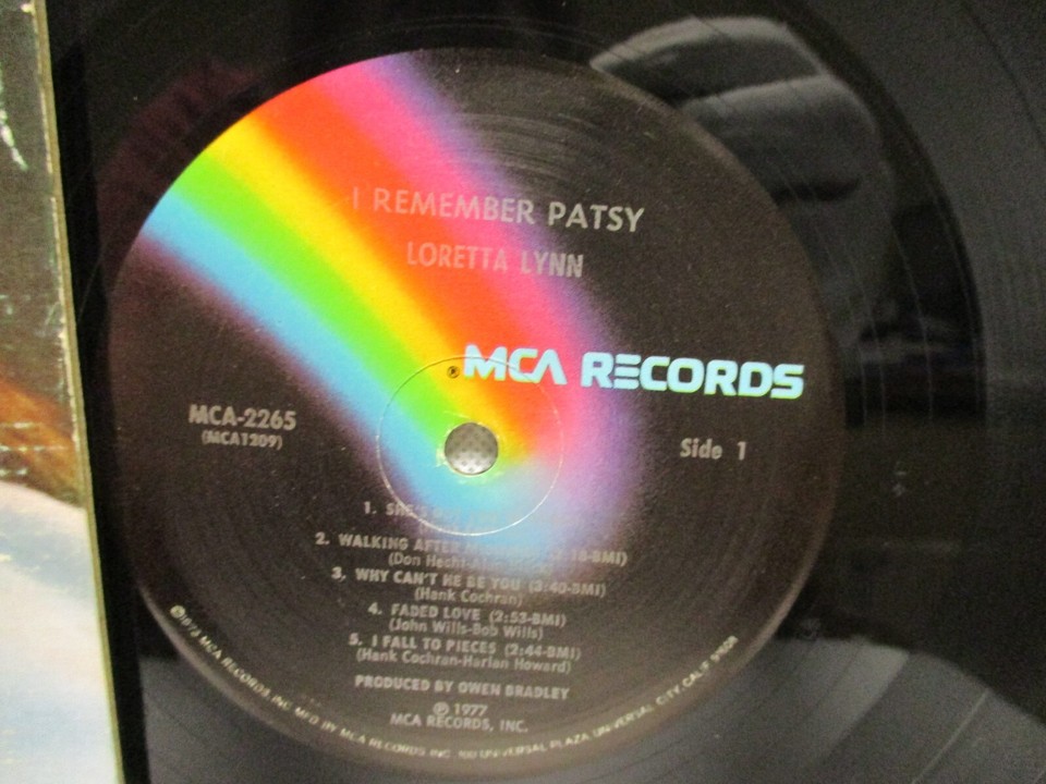 Loretta Lynn I Remember Patsy Cline 1977 Record VG+ MCA 2265 VINTAGE COUNTRY | eBay