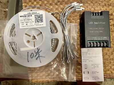 500mm LED Strip + Repeater Amplifier RGB Strip Light Dimmer | eBay