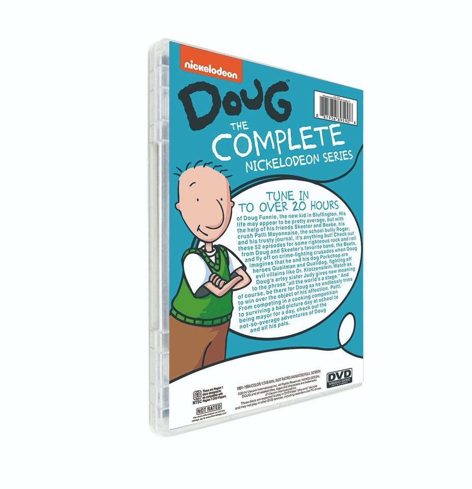 Doug: Complete Nickelodeon Series Seasons 1-4 (DVD 6-Discs Box Set) | eBay