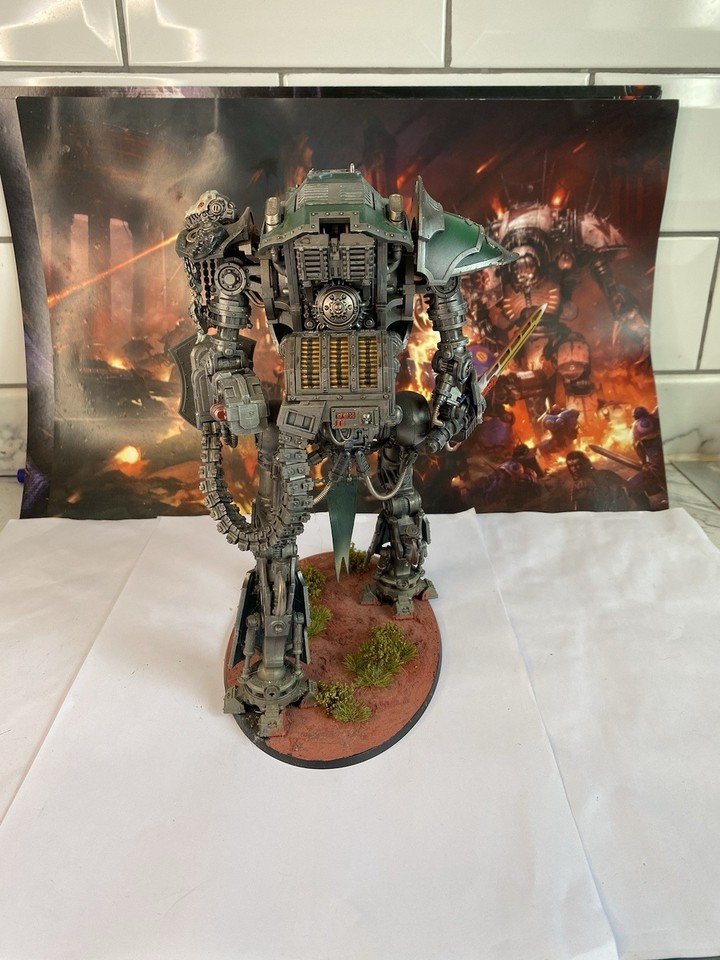 Imperial Knights Cerastus Knight Castigator Well Painted & base ...