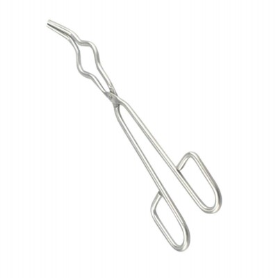 Crucible Tongs Clamp Chrome Plated Steel Crucible Holder Grip (40cm ...