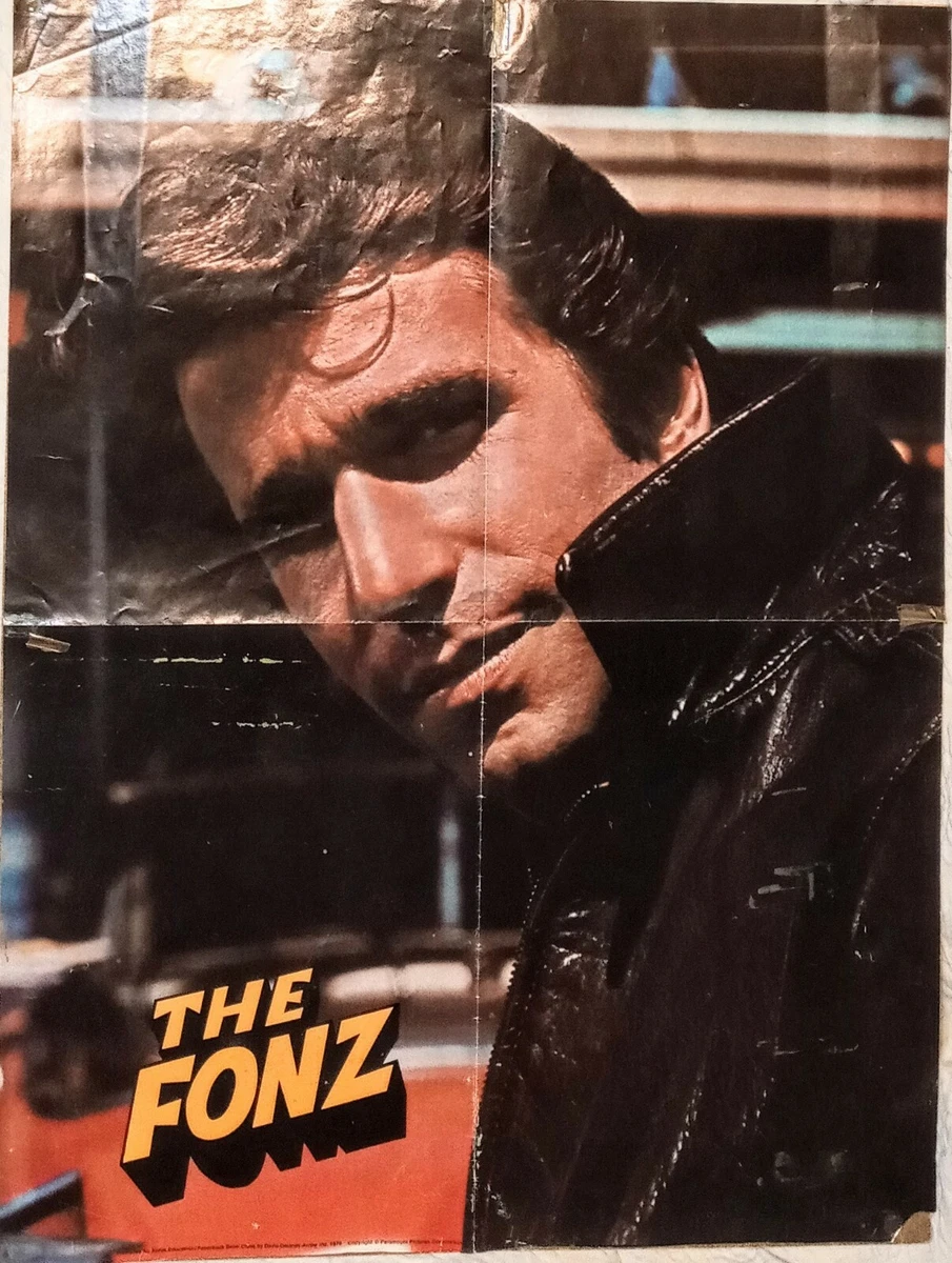 Fonzie Happy Days Poster