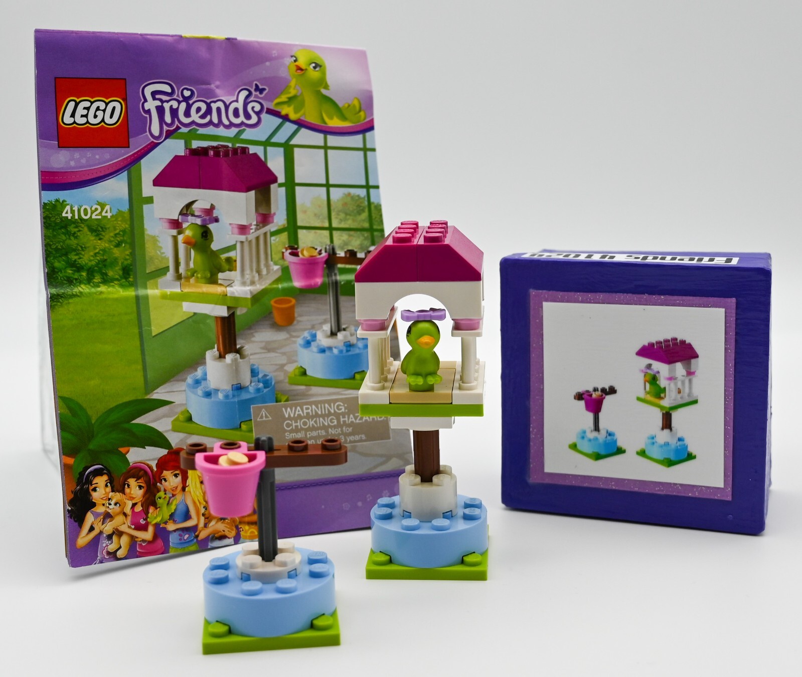LEGO FRIENDS 41024 : Parrot's Perch, Complete w/Instructions & Custom ...
