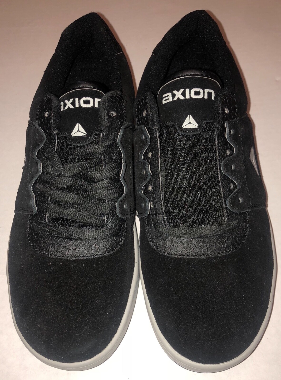 AXION Footwear Heritage Skate Shoe Suede Black Grey Men’ size 9 US new ...