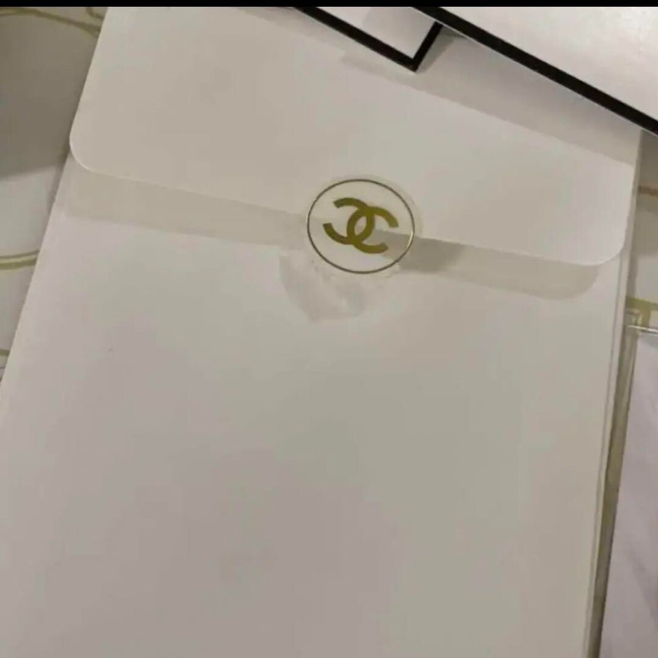 CHANEL LA Collection Sticky Note Notebook, Pencil/ Camellia Bookmark ...