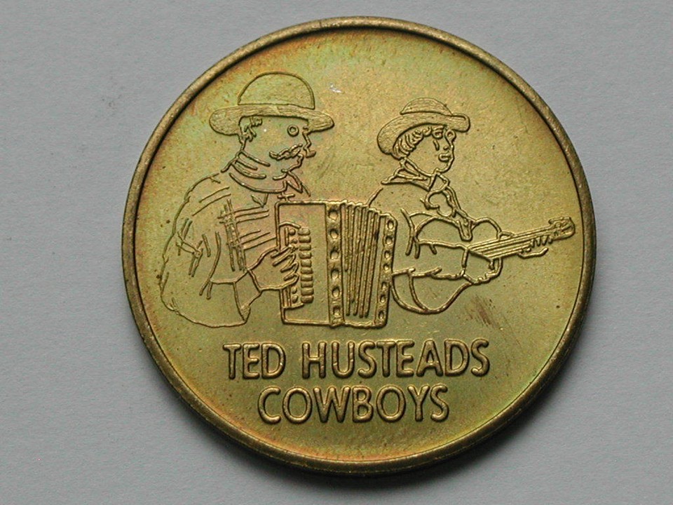 South Dakota WALL DRUG Token Ted Husteads Cowboys Animatronic Tourist ...