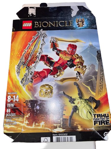 LEGO BIONICLE: Tahu-Master of Fire (70787) INCOMPLETE 673419230742| eBay