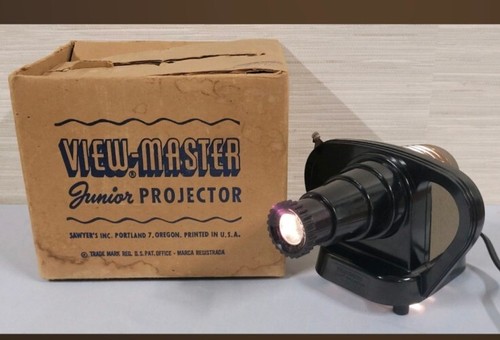 View-Master Junior Projector with Original Box . Excellent Pre-owned ...