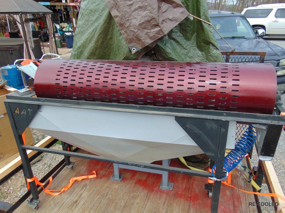 Industrial Commercial Rotary Drum Tumbler Finisher Polisher Shell ...