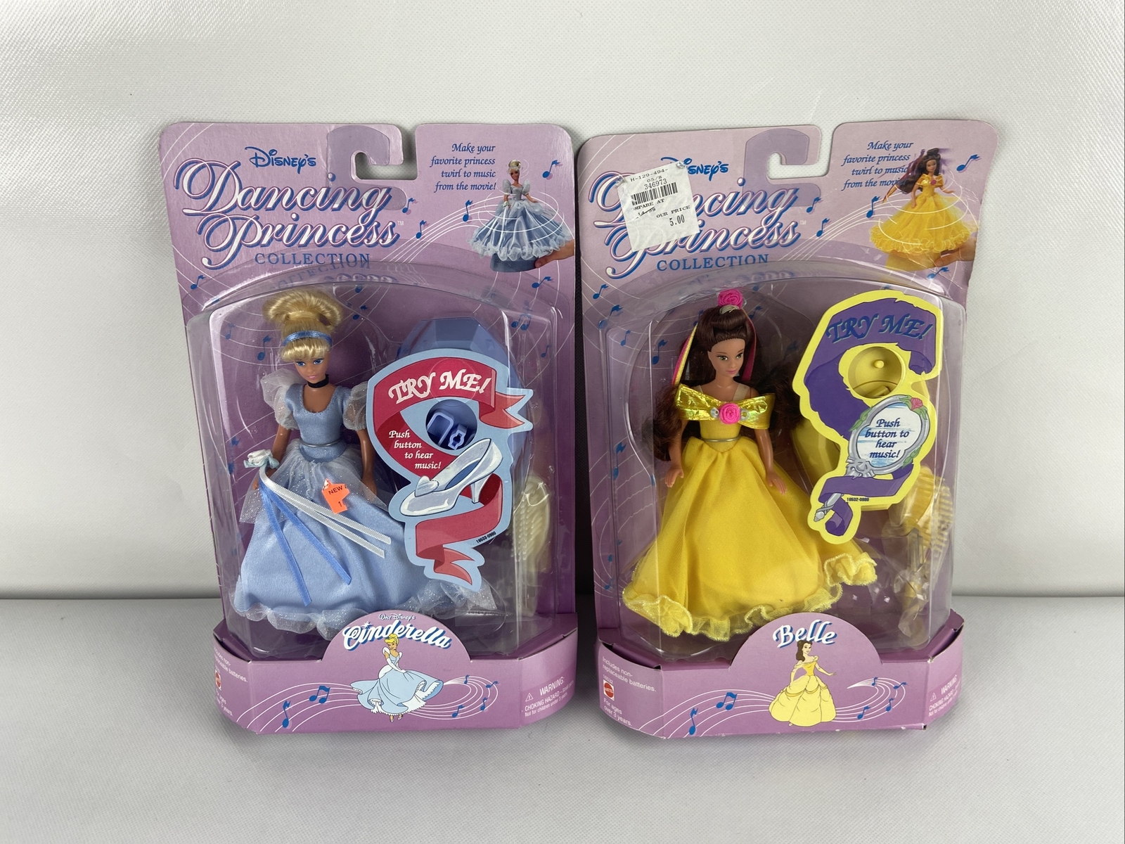 Disney's Dancing Princess Collection Mattel Lot of 2 | eBay