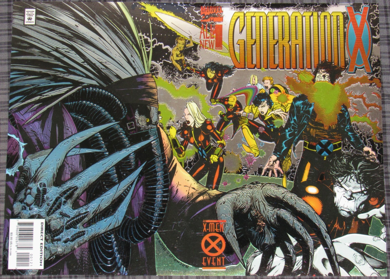 MARVEL GENERATION X #1 CHROMIUM UNUSED COVER, X-MEN | eBay