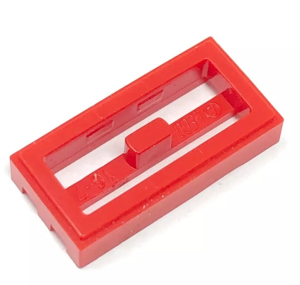 NEW LEGO Lot of 10 Flat RED 1x2 Modified Grille Grate Plates Grated ...