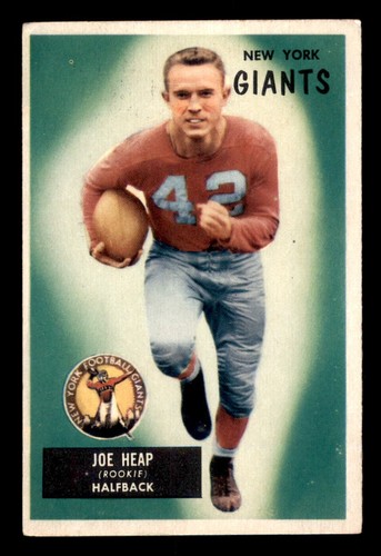 1955 Bowman Football #55 Joe Heap VG/EX *e2 | eBay