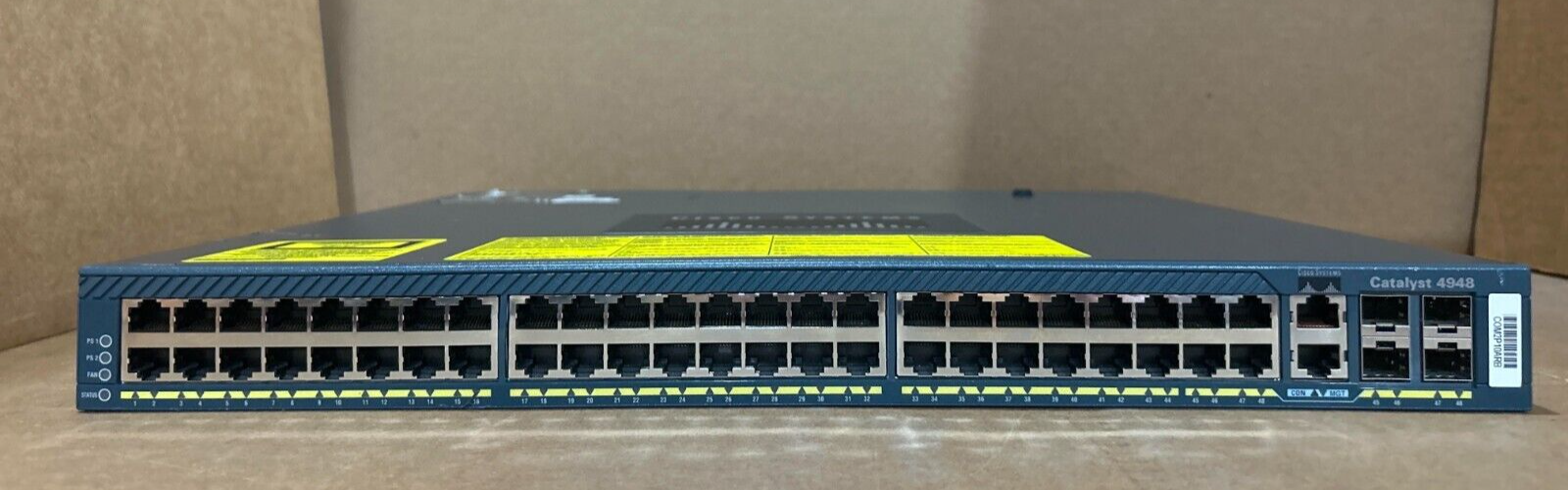 Cisco Catalyst WS-C4948-E 48-Port Gigabit Ethernet Switch (I) | eBay