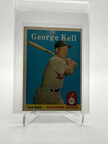1958 Topps George Kell Baseball Card #40 VG Quality FREE SHIPPING | eBay