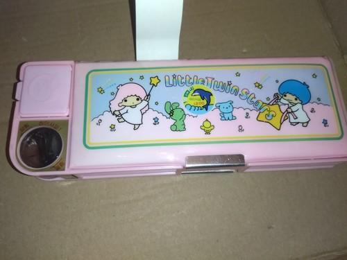 Vintage magnetic pencil case 80s little twin stars | eBay