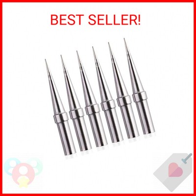 6pcs Replacement Tips Weller ET Soldering Iron Tips for WES51/50,WESD51 ...