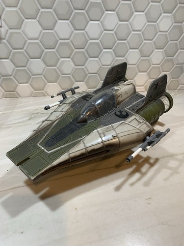 Star Wars Green A-Wing Fighter Return of the Jedi Figure Hasbro 2002 | eBay
