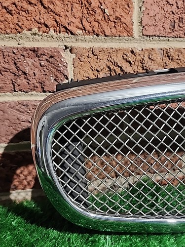 2004-2007 Jaguar XJ8 XJR VDP Front Grill Upper Mesh Style Chrome Grille ...