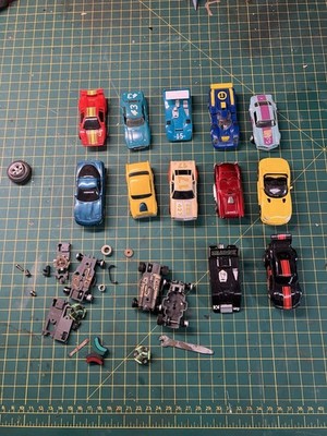 afx slot cars vintage lot. FOR PARTS OR REPAIR ONLY! | eBay