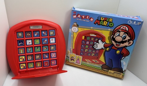 MATCH SUPER MARIO THE CRAZY CUBE GAME OFFICIAL NINTENDO BOARD GAME 25 ...