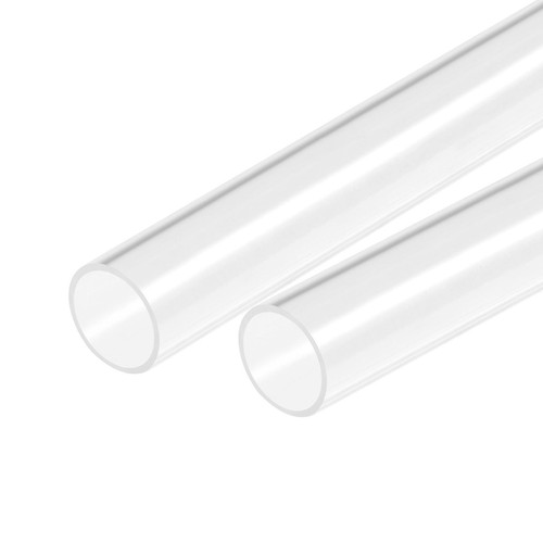 Acrylic Pipe Clear Round Tube 26mm ID 32mm OD 18" for Lamps and ...