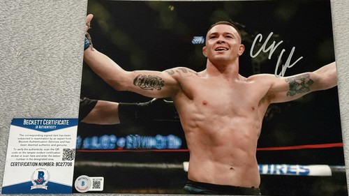 Colby Covington Autographed Signed 8x10 photo Beckett BAS COA UFC MMA ...