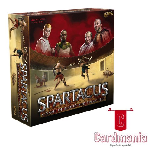 Spartacus - A Game of Blood & Treachery Board Game | New & Sealed ...